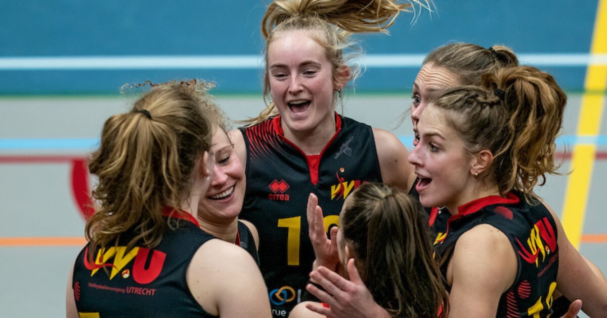 Booleans/VV Utrecht eindigt reguliere competitie op de eerste plaats