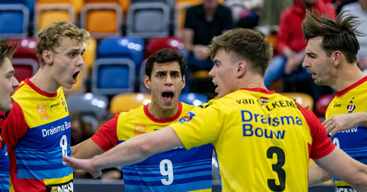 Draisma Dynamo wint derde duel in strijd om landstitel