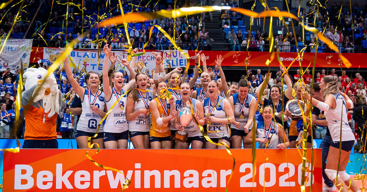 Sliedrecht bekerwinnaar na bloedstollende finale tegen Apollo